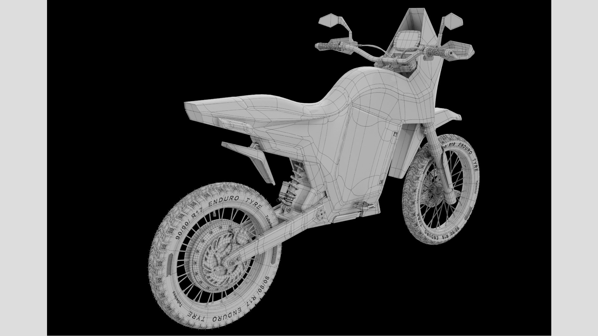 3D Modern Electric Motorcycle High Poly Model - TurboSquid 1778022