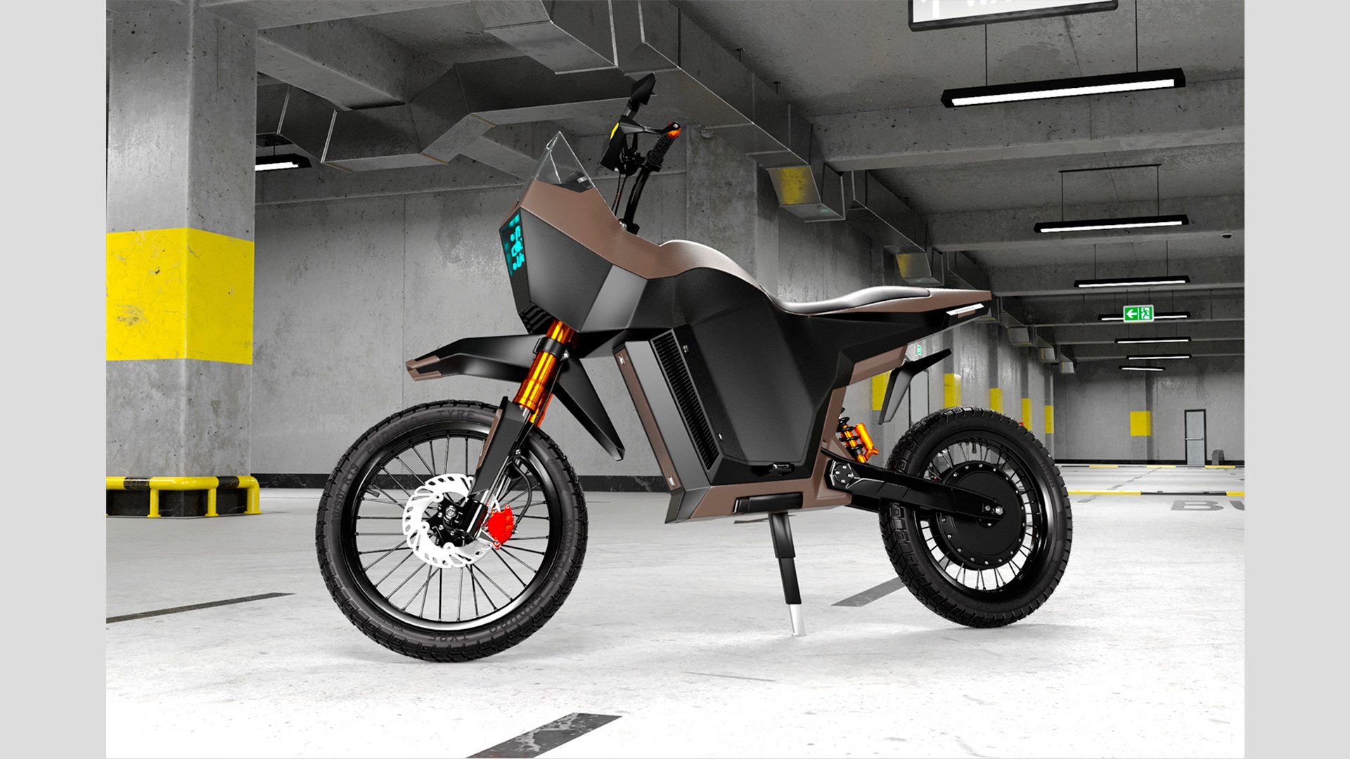 3D Modern Electric Motorcycle High Poly Model - TurboSquid 1778022
