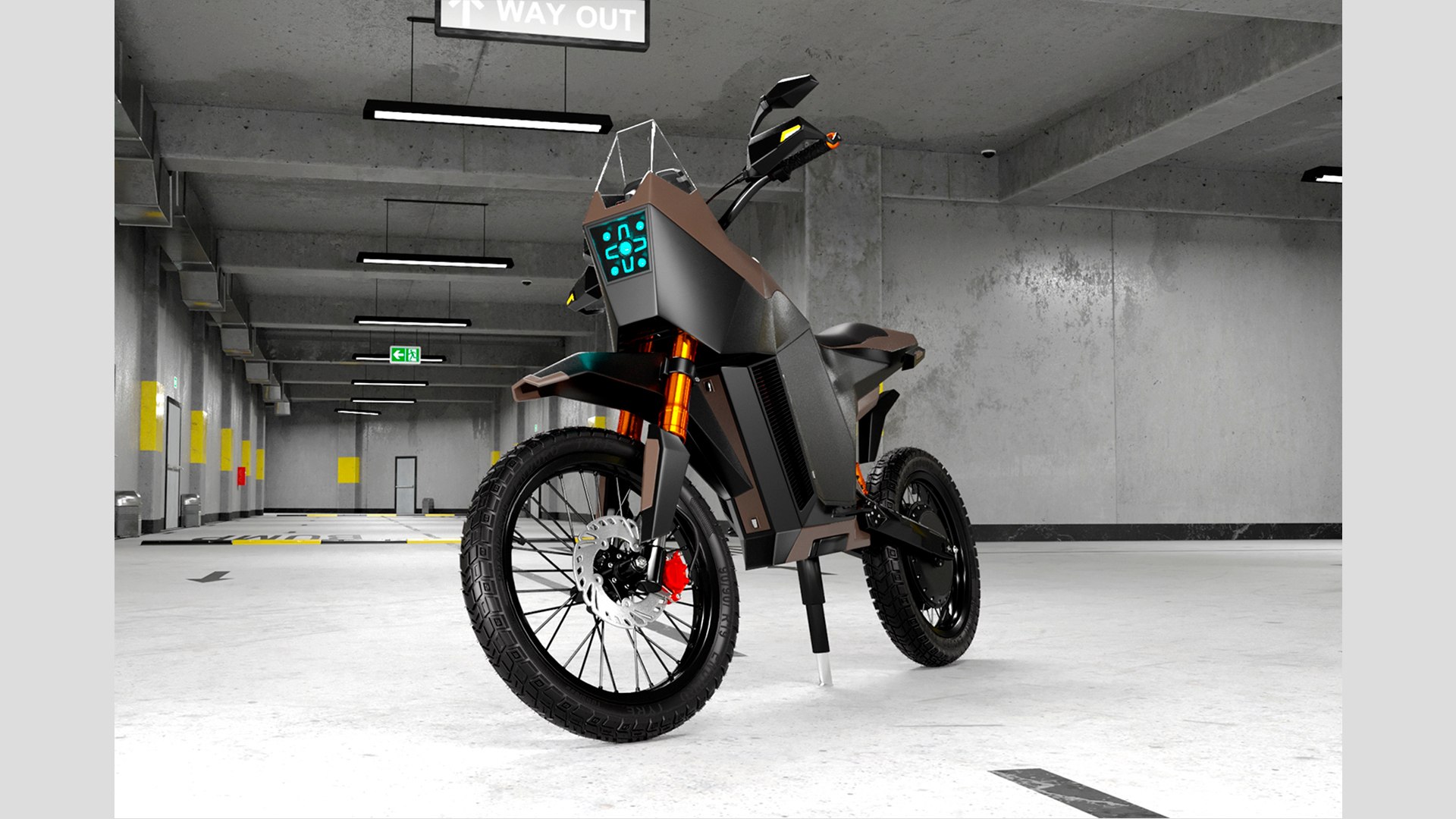3D Modern Electric Motorcycle High Poly Model - TurboSquid 1778022