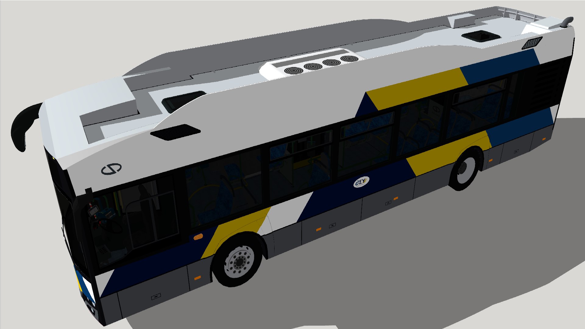 Solaris Urbino IV 3D Model - TurboSquid 1734946