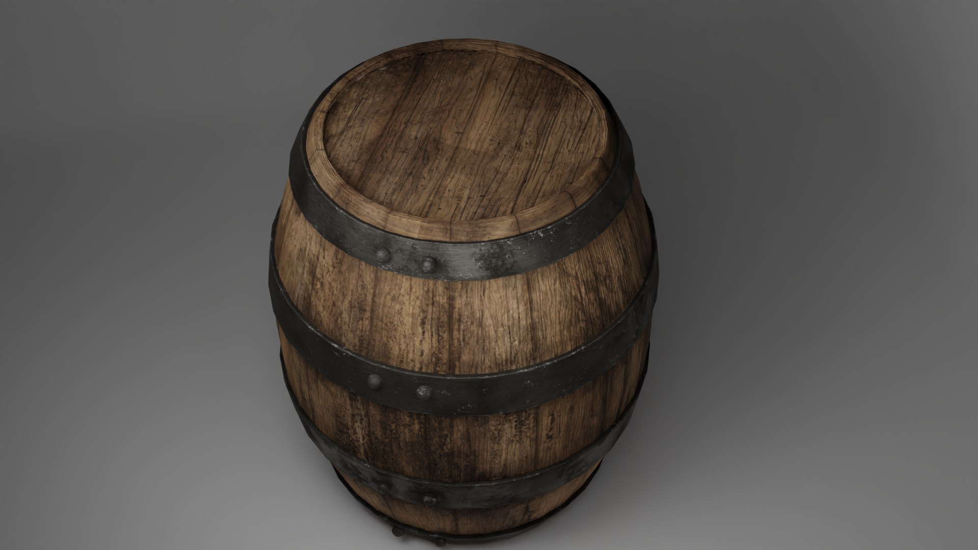3D Barrel Lowpoly Asset - TurboSquid 2272665