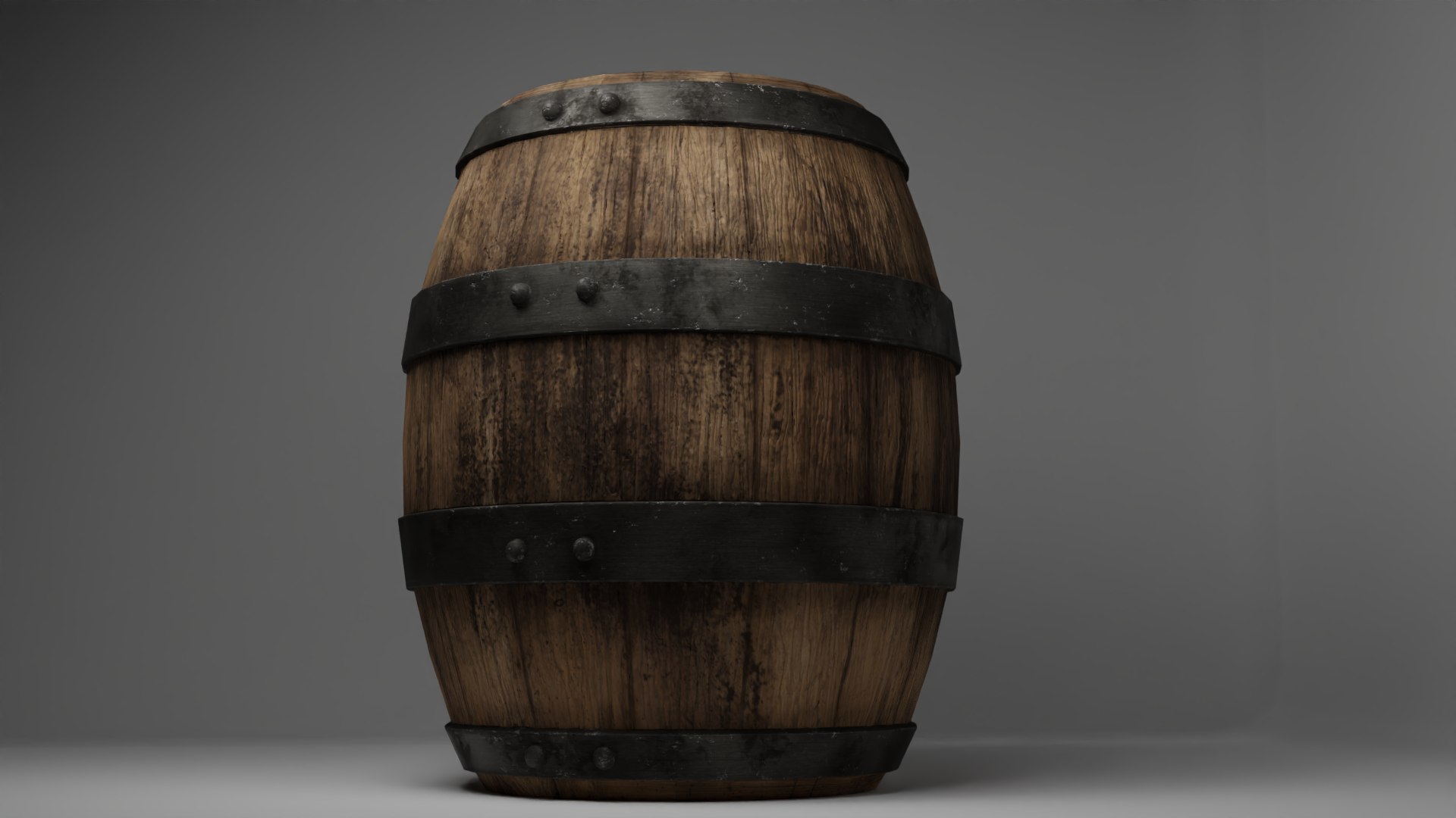 3D Barrel Lowpoly Asset - TurboSquid 2272665