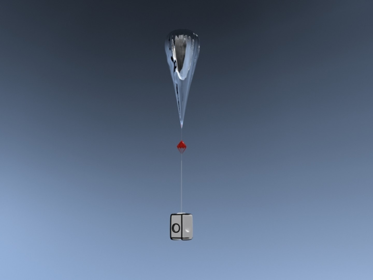 3d Model Weather Balloon
