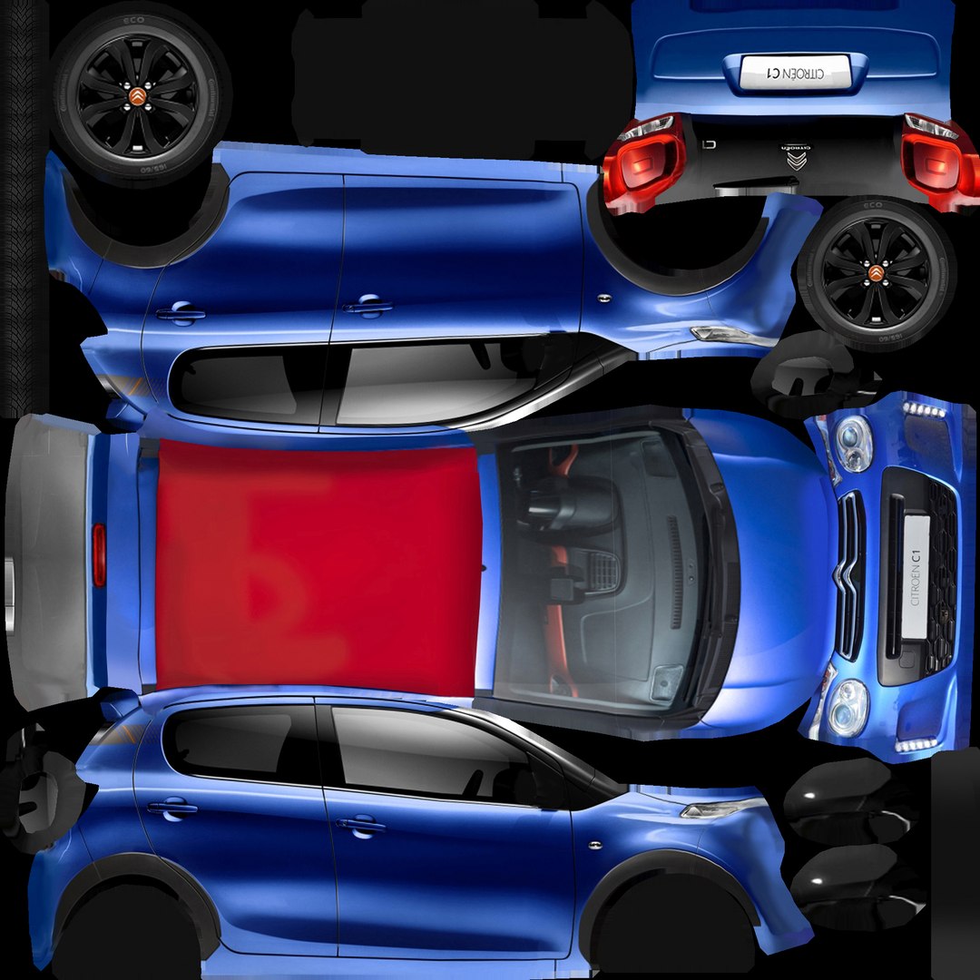 3D Citroen C1 Urban 2020 - TurboSquid 1470030