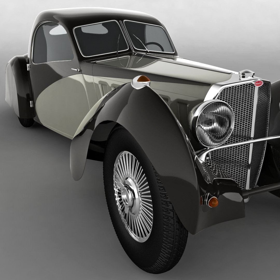 bugatti t-57-s corsica 1938 3d model