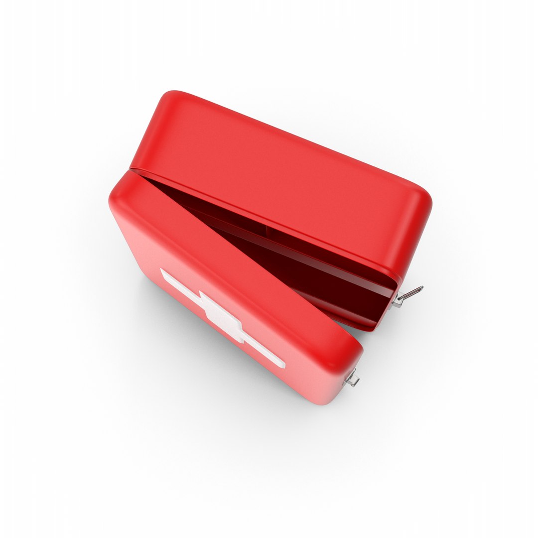 3D model Wall Mount First Aid Box - TurboSquid 2179837