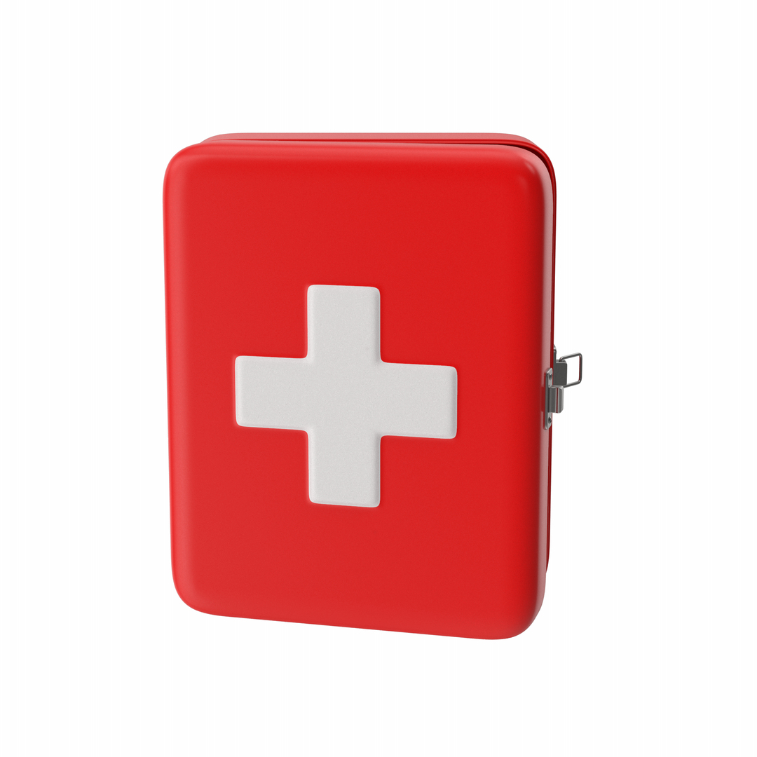 3D model Wall Mount First Aid Box - TurboSquid 2179837