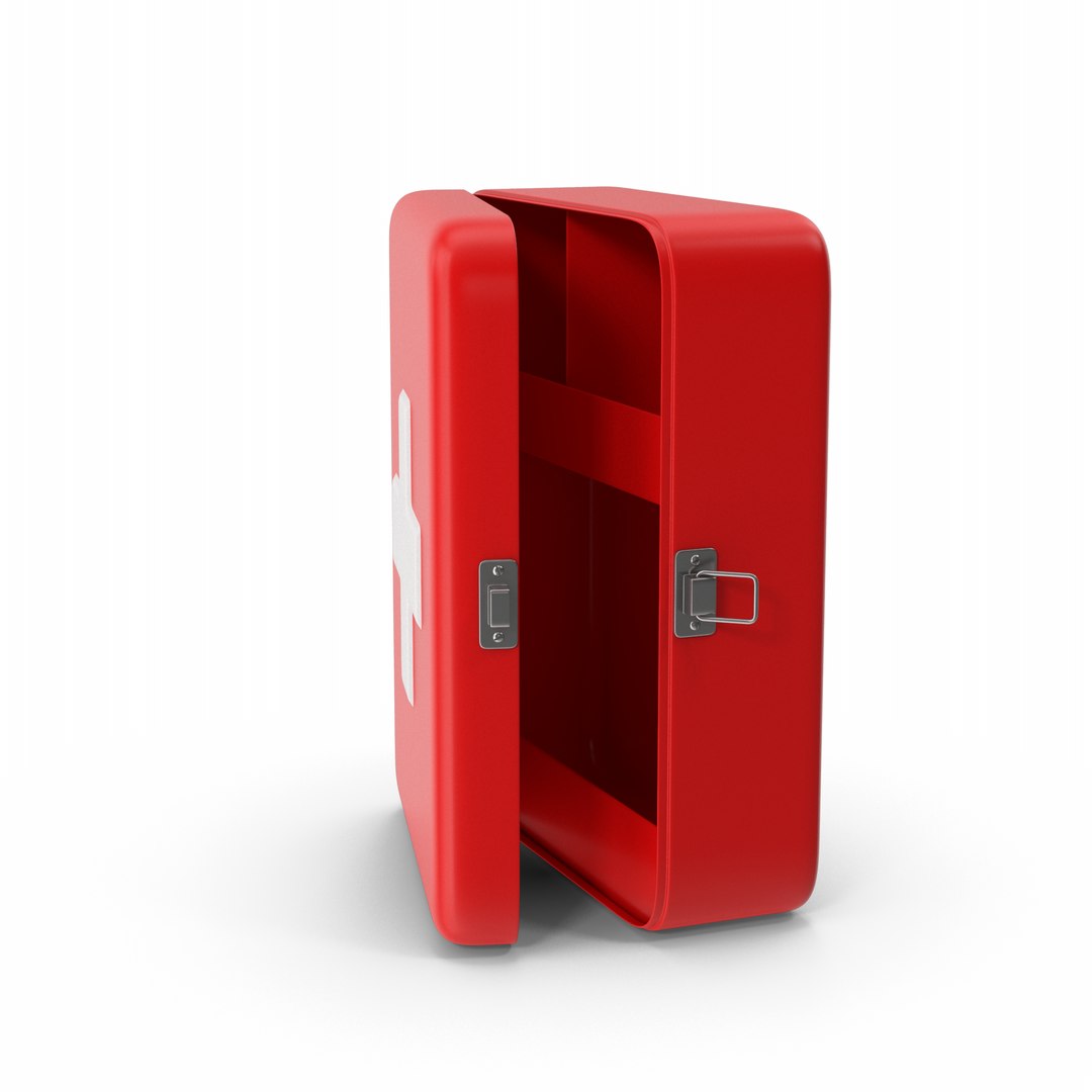 3D model Wall Mount First Aid Box - TurboSquid 2179837