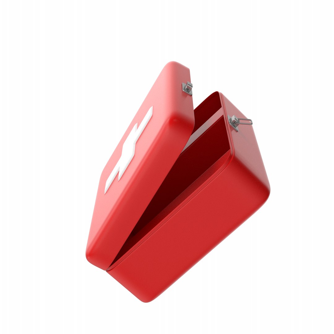 3D model Wall Mount First Aid Box - TurboSquid 2179837
