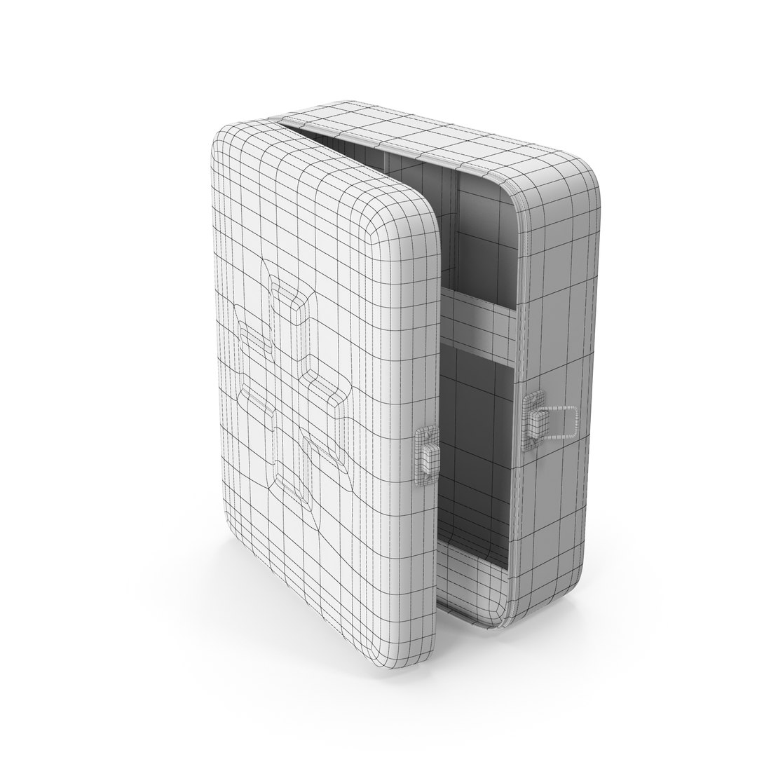 3D model Wall Mount First Aid Box - TurboSquid 2179837