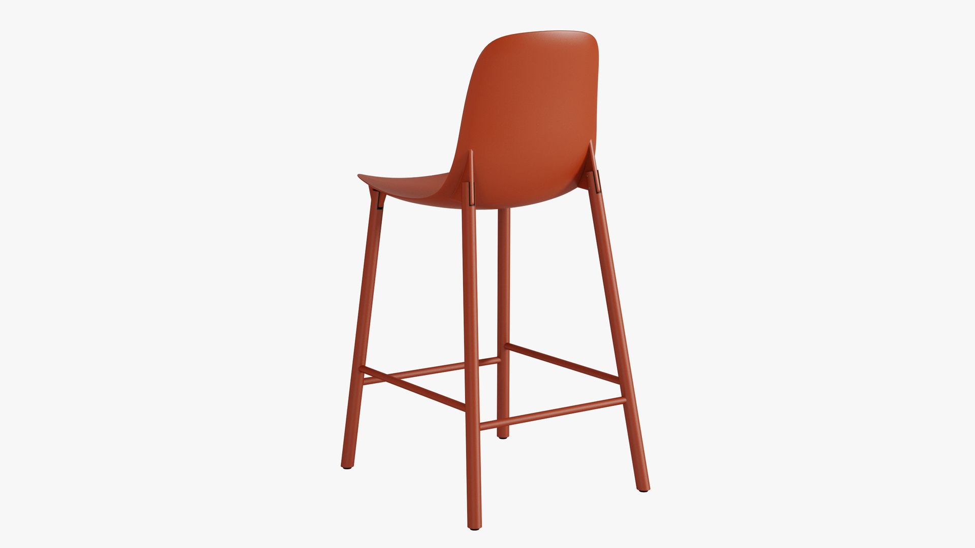 3D Kristalia sharky stool metal model - TurboSquid 1789113
