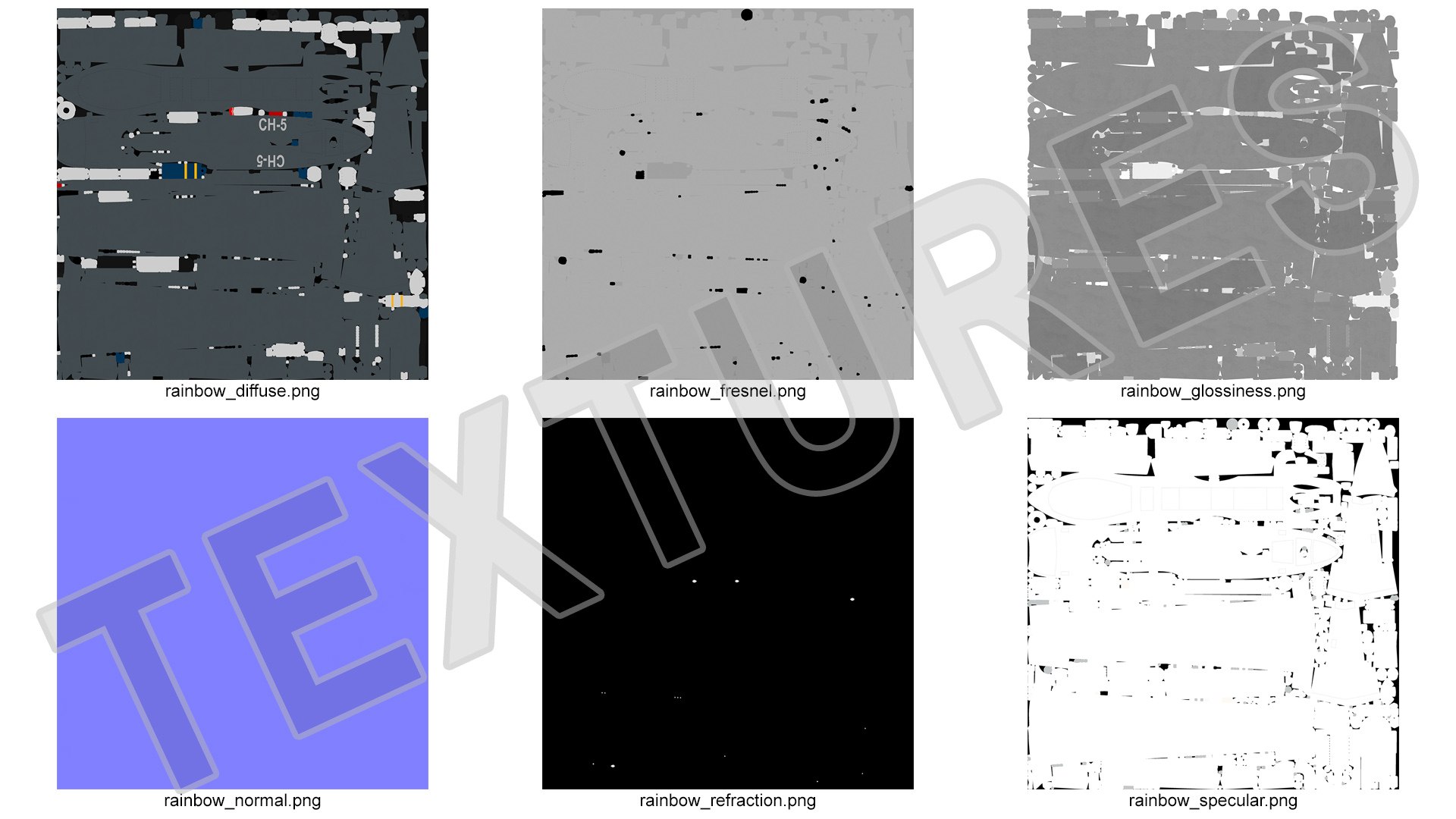 CH-5 Rainbow UAV Armed Rigged 3D Model - TurboSquid 1942210