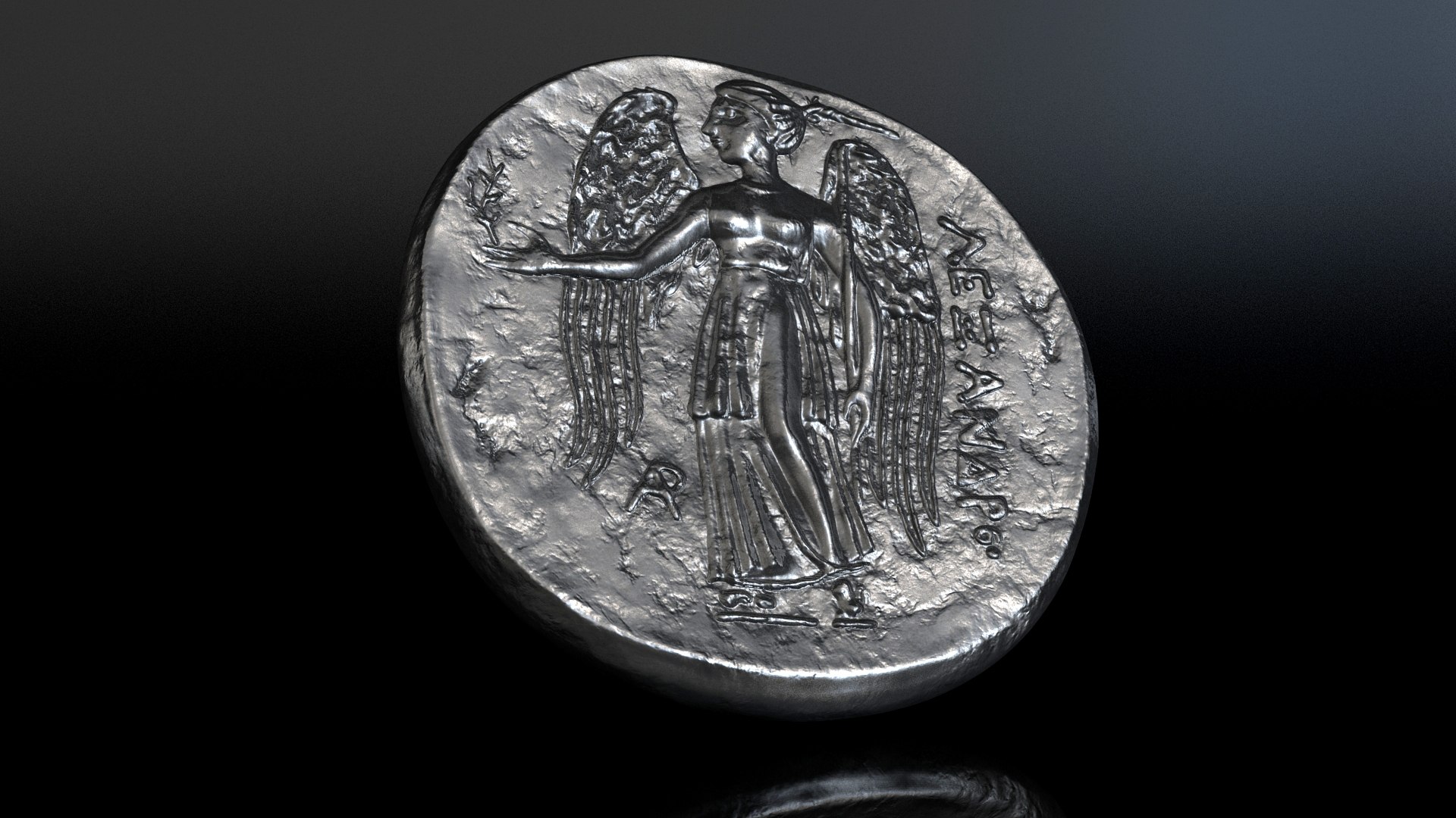 3D Silver Ancient Coins Collection 2 model - TurboSquid 1824205