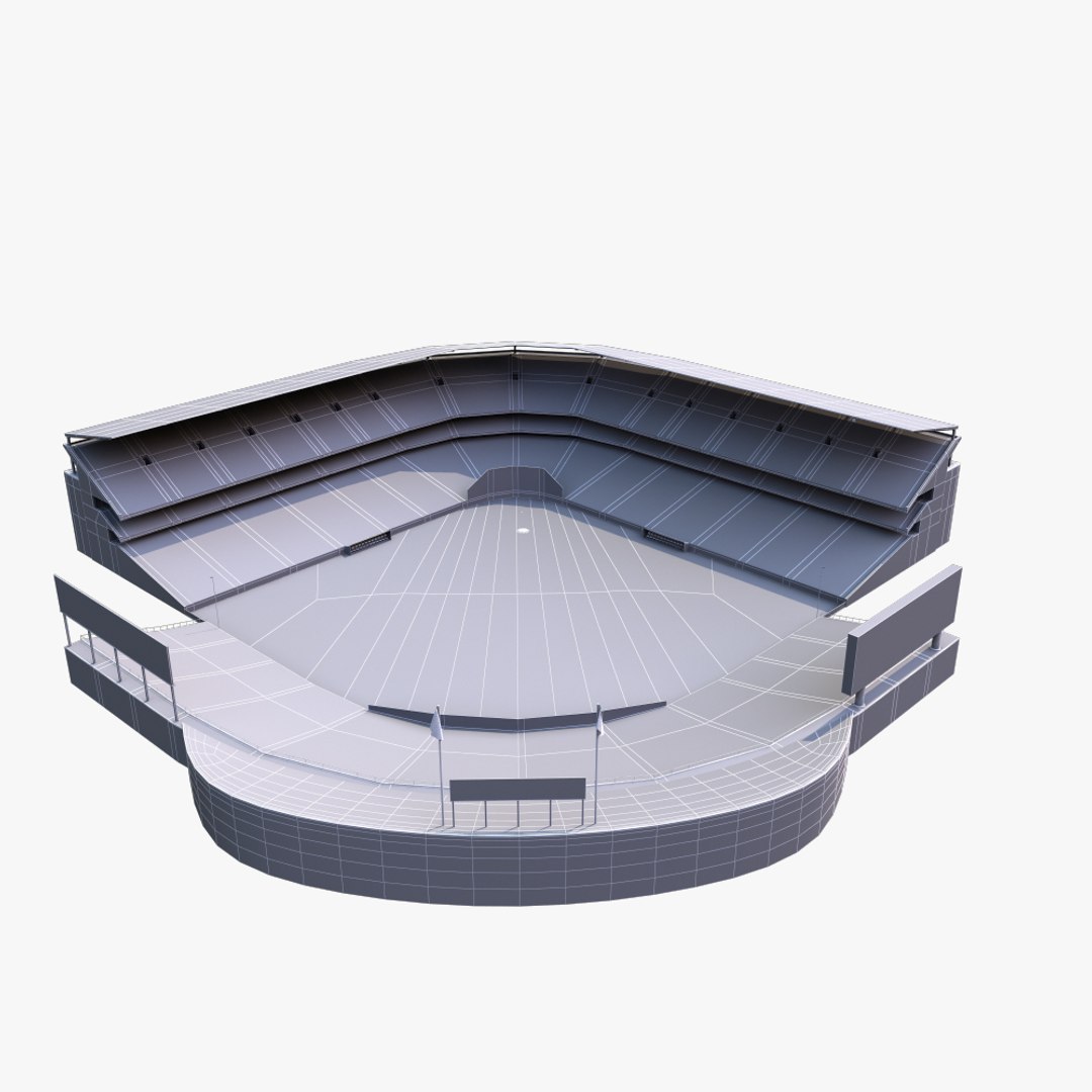 Baseball Stadium 3D Model - TurboSquid 1078238
