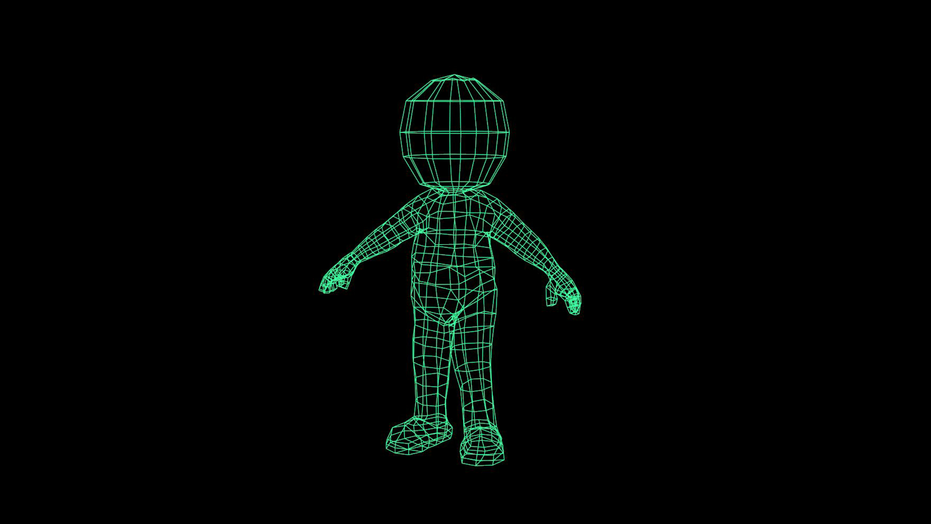 Low Poly Base Mesh Generic Character 3D - TurboSquid 1818013