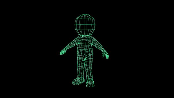 Low Poly Base Mesh Generic Character 3D - TurboSquid 1818013