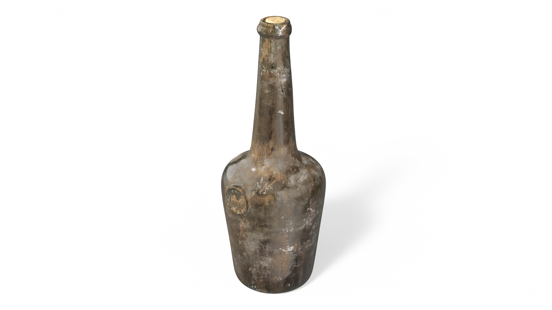 3D Model Antique Wine Bottles Collection - TurboSquid 2239929