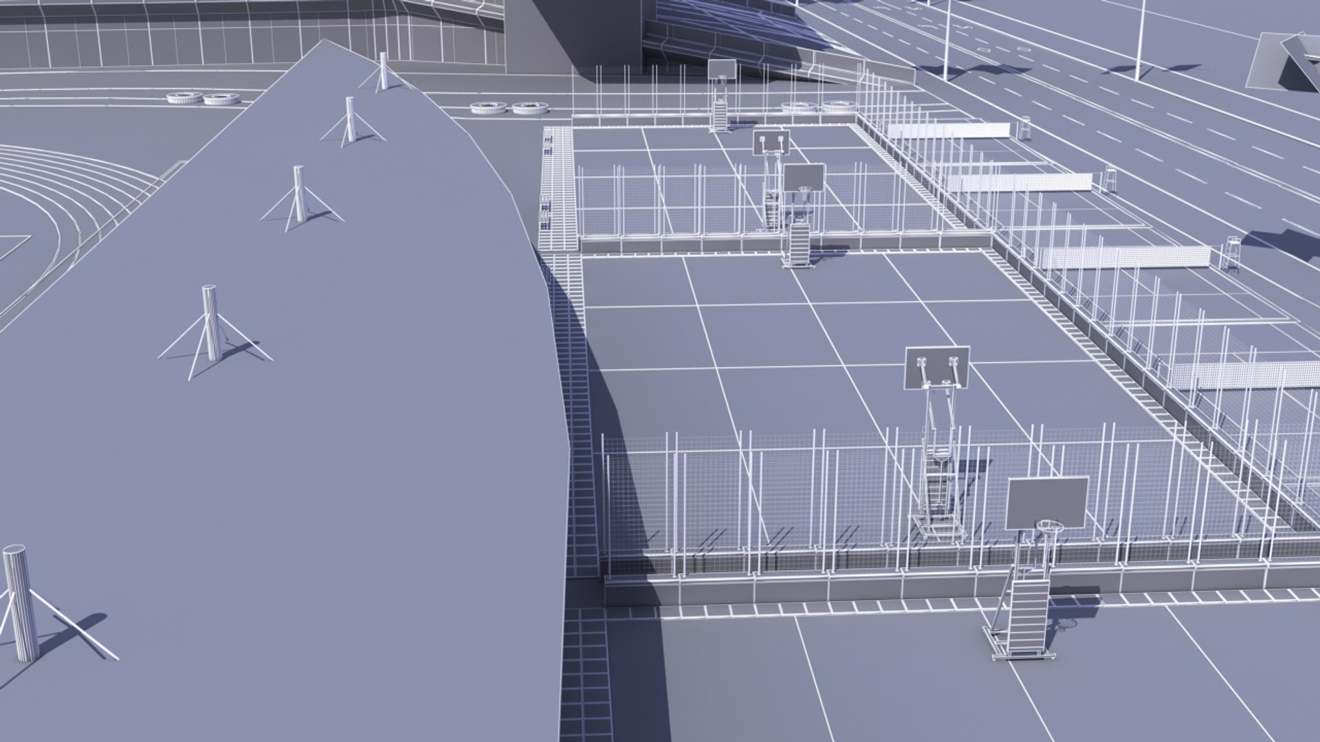 School 5 3D Model - TurboSquid 2128978
