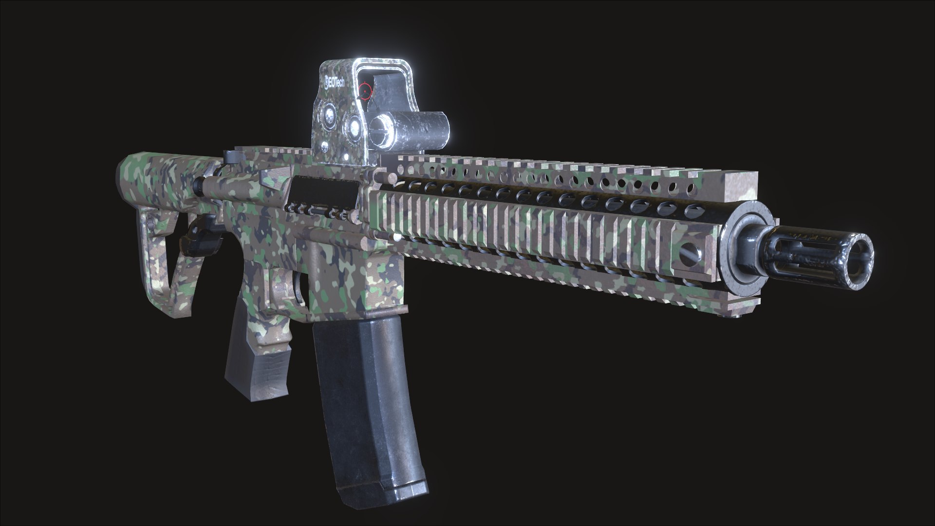 Mk18 Pack 3D Model - TurboSquid 1248595