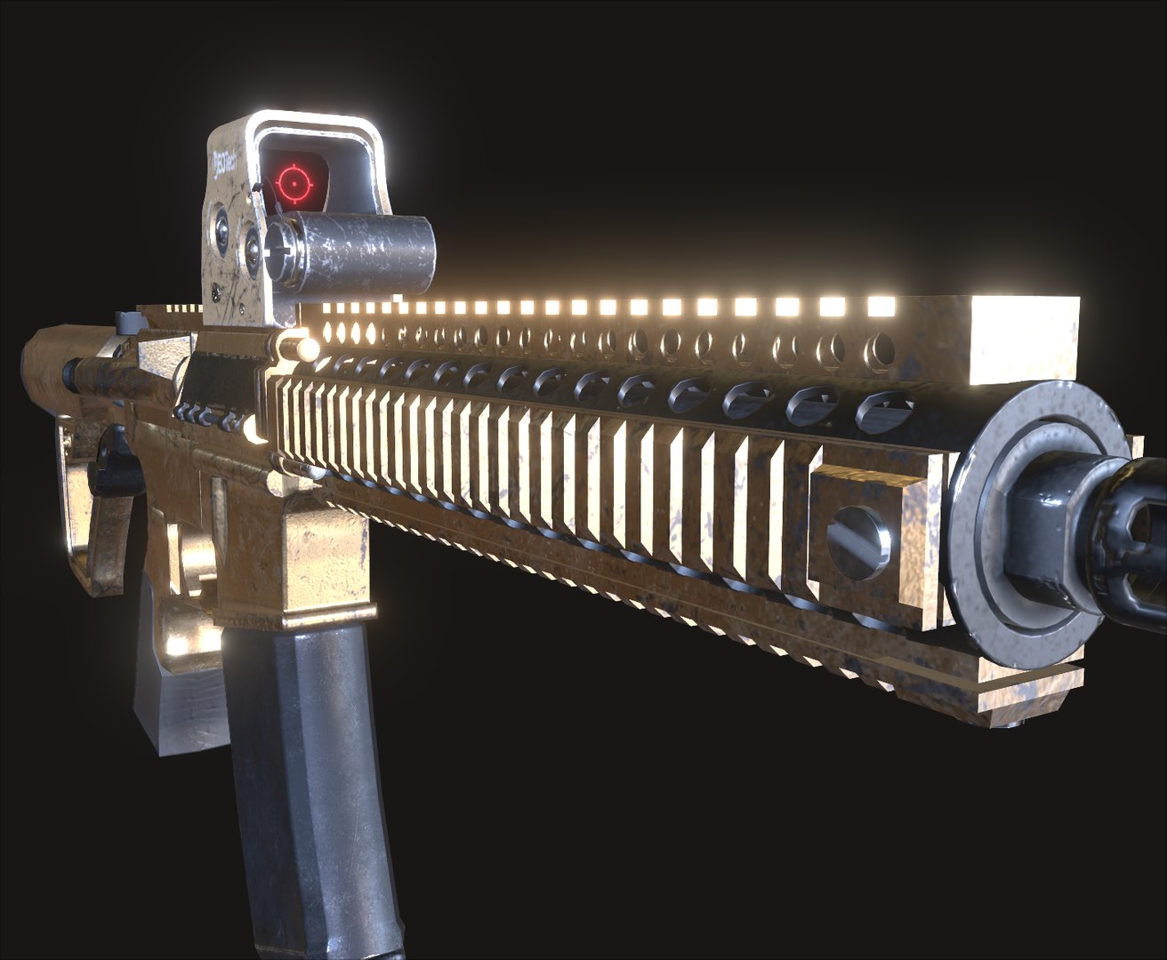 Mk18 Pack 3D Model - TurboSquid 1248595