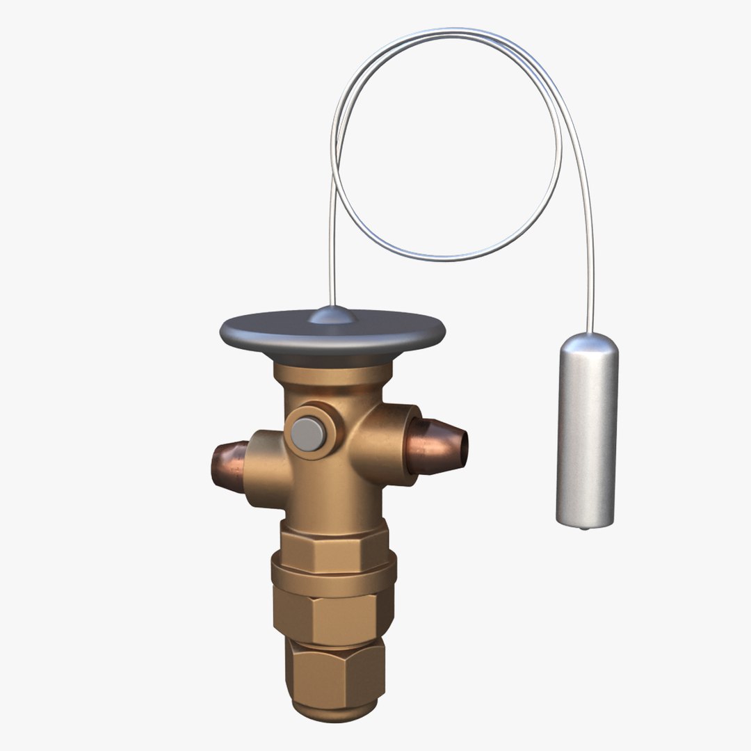 3D Thermal Expansion Valve - TurboSquid 1563828