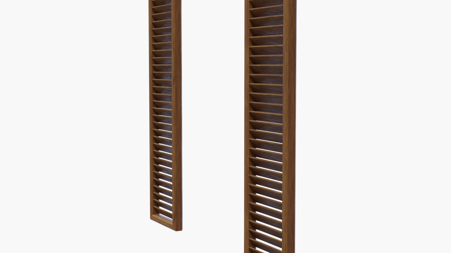 3D Model Window With Shutter - TurboSquid 2204477