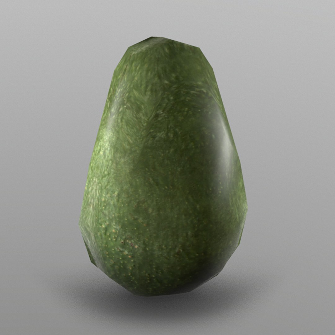 3D Model Avocado Ready Games - TurboSquid 1288015