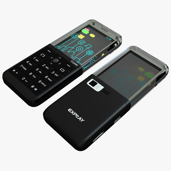 black explay crystal 3d model