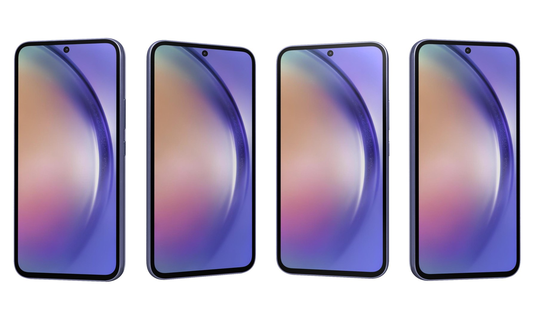 Samsung Galaxy A54 Blue 3D - TurboSquid 2042682