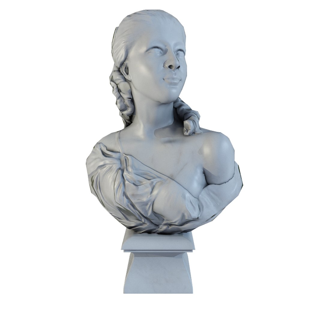 decorative bust 3d max