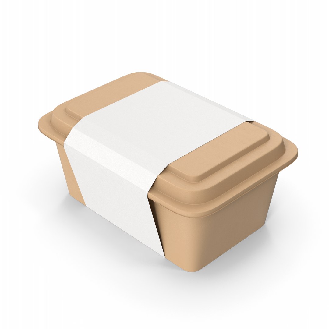 3D Food Container Model - TurboSquid 2190605