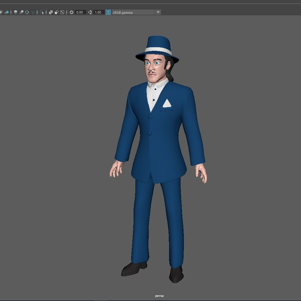 3D model Man Cartoon 03 - TurboSquid 1743070