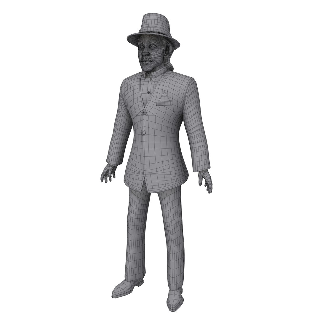 3D Model Man Cartoon 03 - TurboSquid 1743070