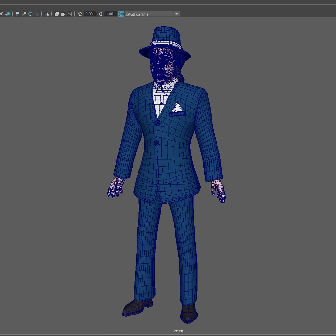 3D Model Man Cartoon 03 - TurboSquid 1743070