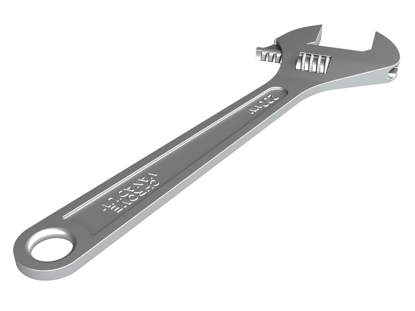 3D Wrench Adjustable - TurboSquid 1390335