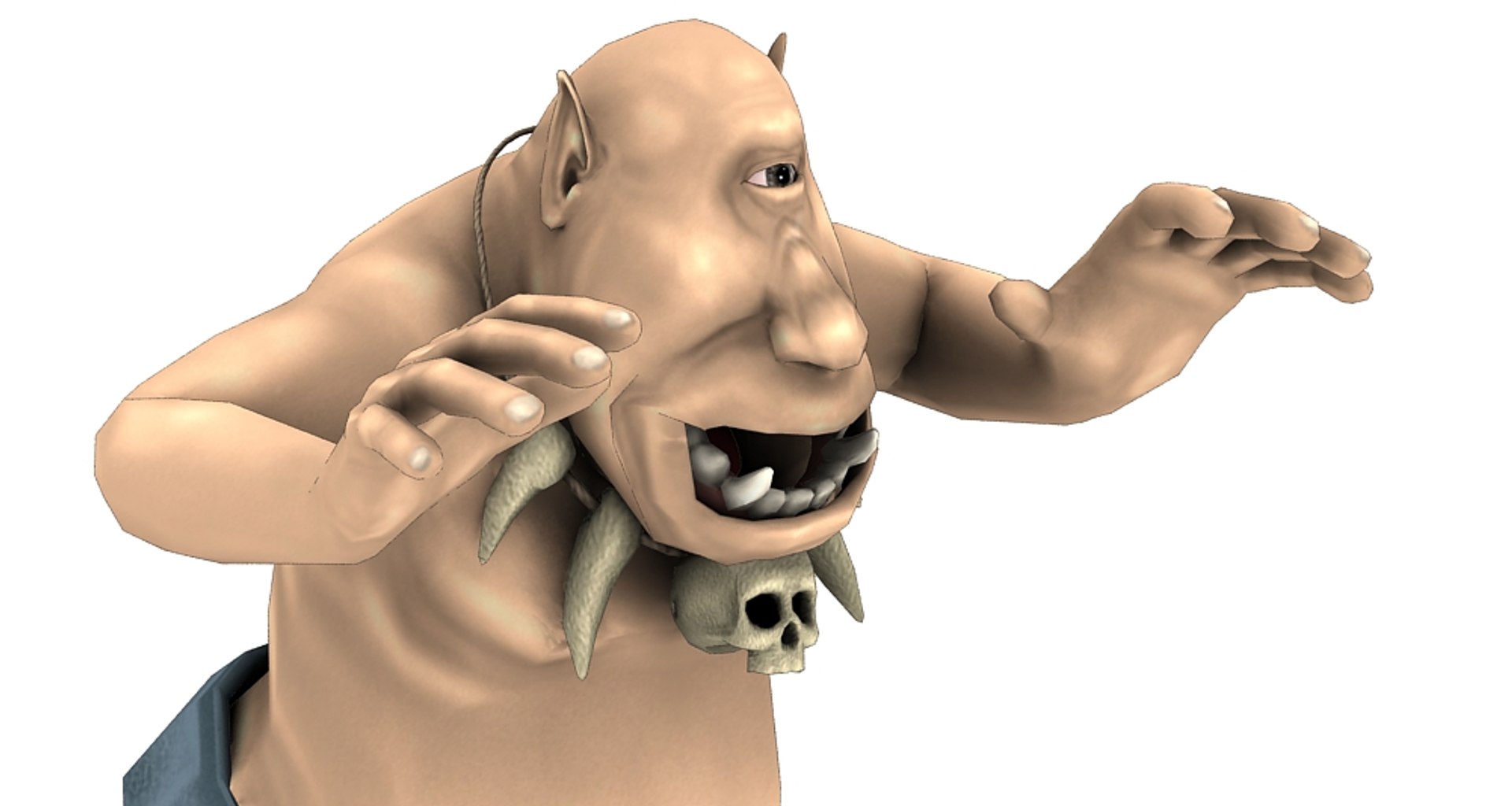 3d Model Character Polyphemus