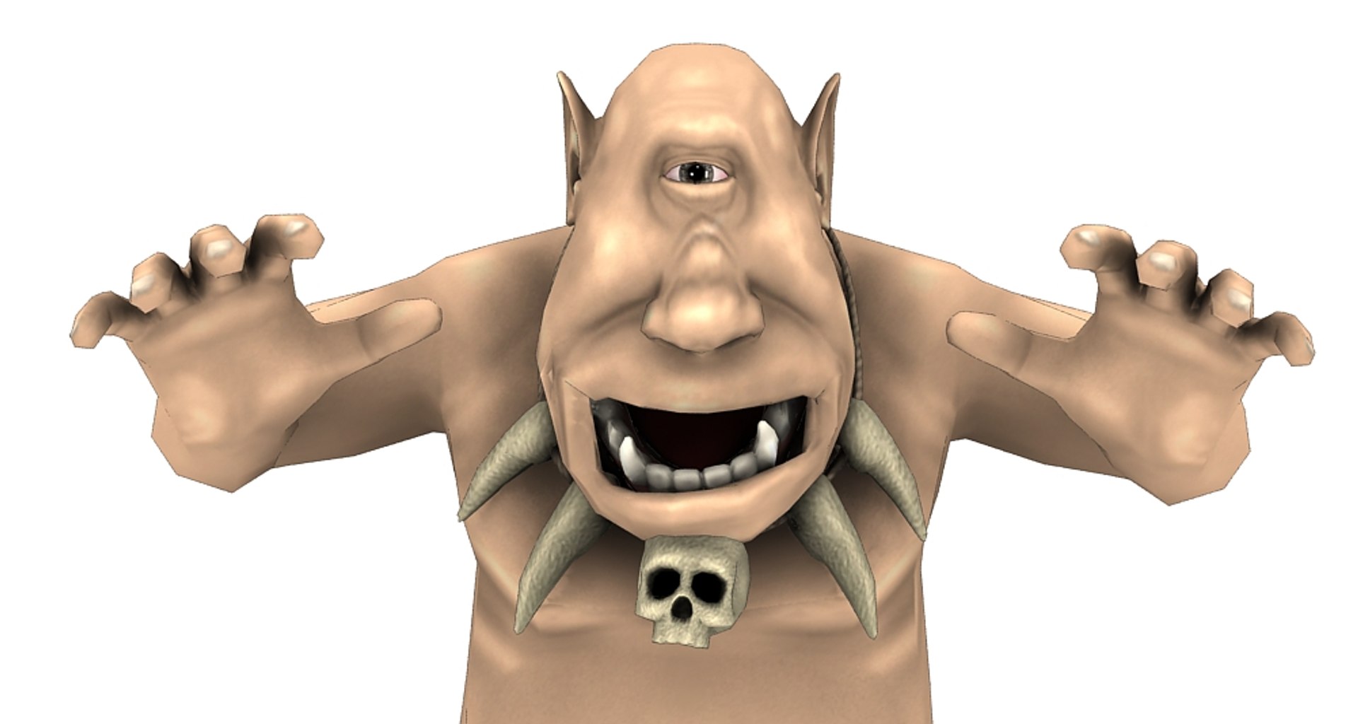 3d Model Character Polyphemus