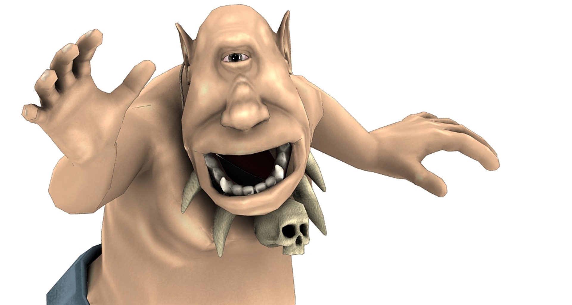 3d Model Character Polyphemus