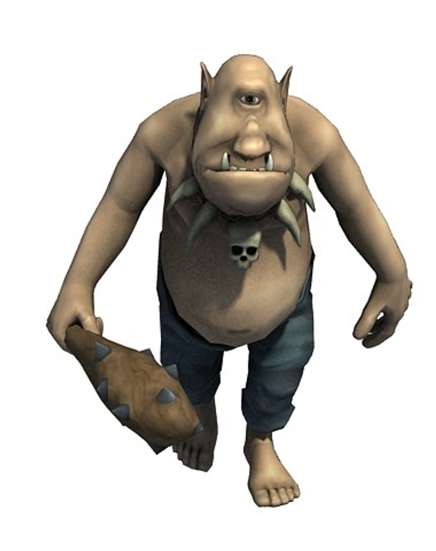 3d Model Character Polyphemus