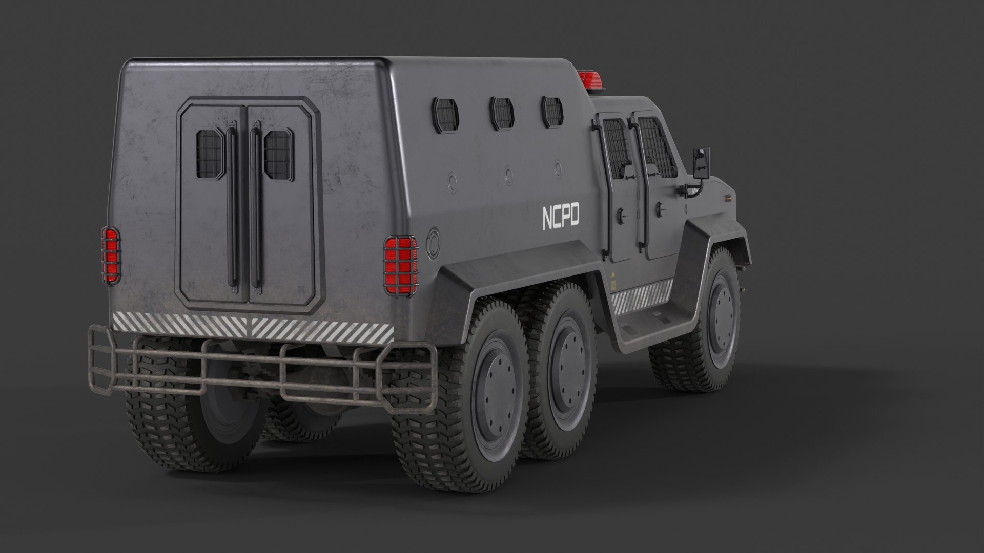 Police APC 3D Model - TurboSquid 2067334