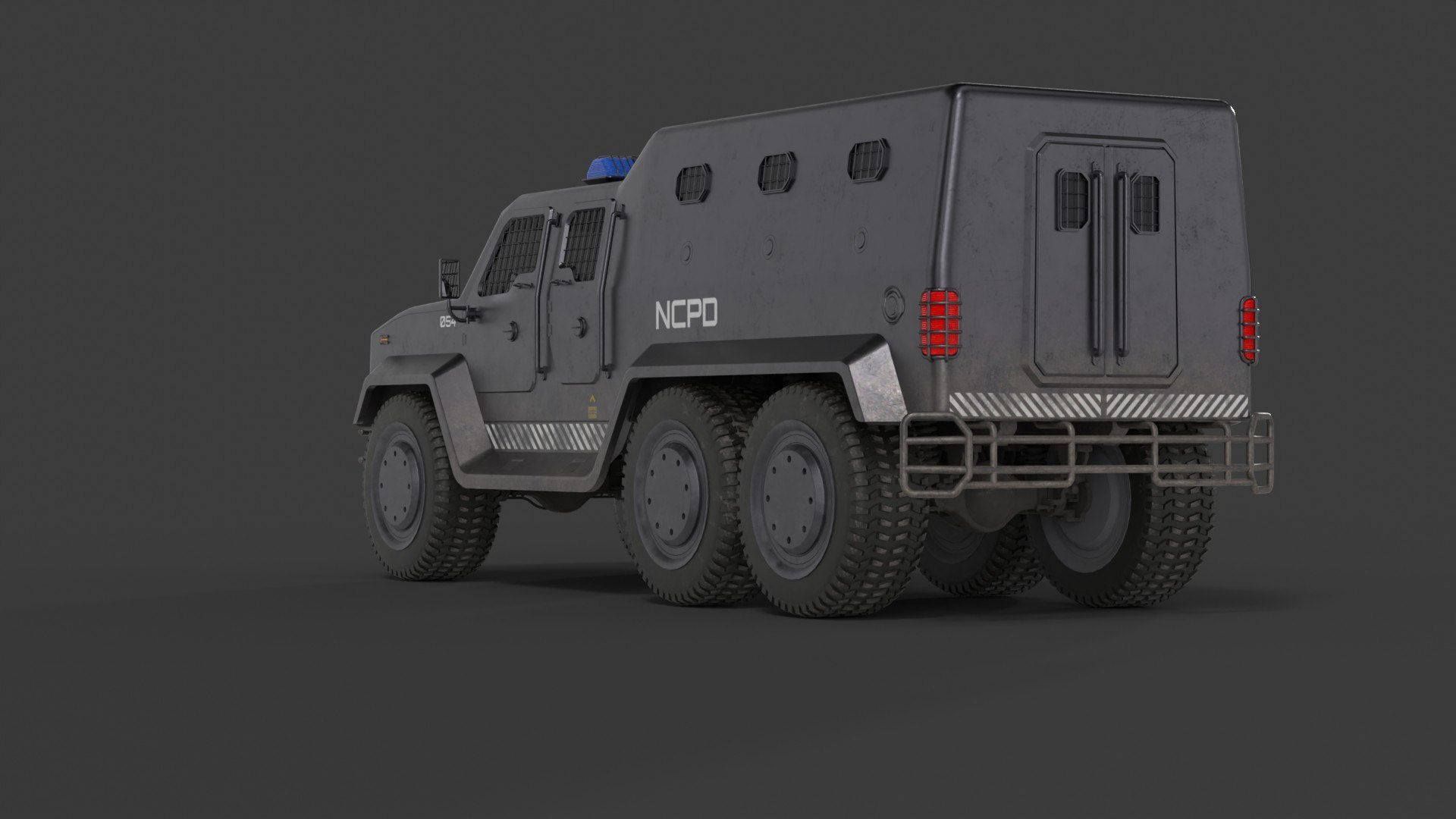 Police APC 3D Model - TurboSquid 2067334