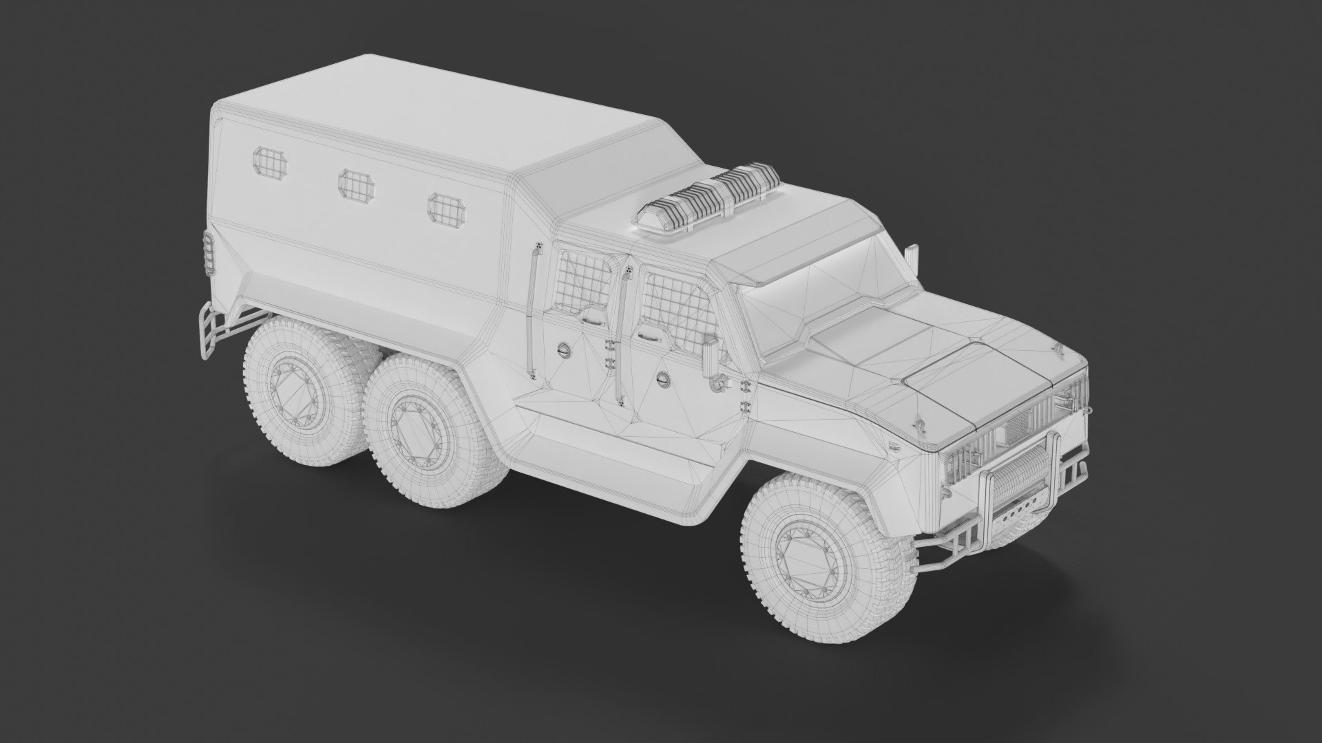 Police APC 3D Model - TurboSquid 2067334