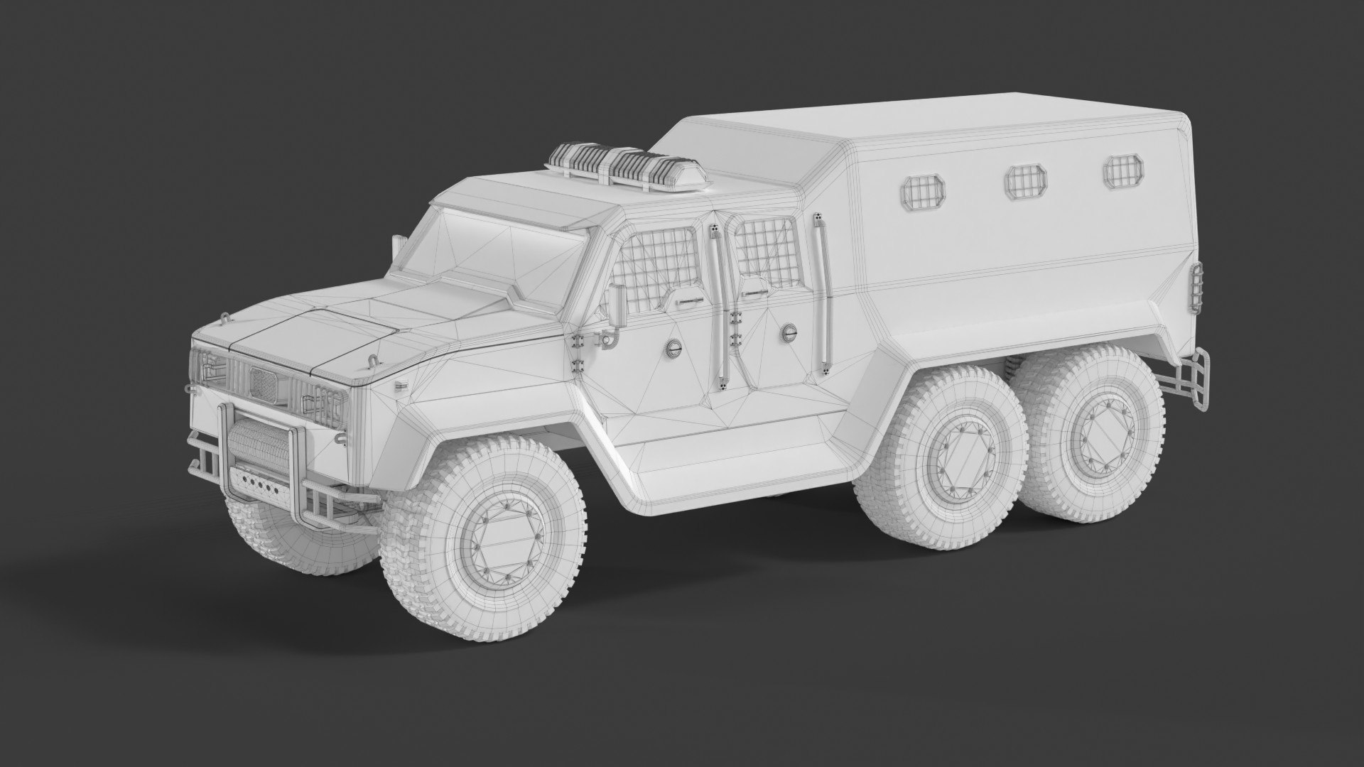 Police APC 3D Model - TurboSquid 2067334