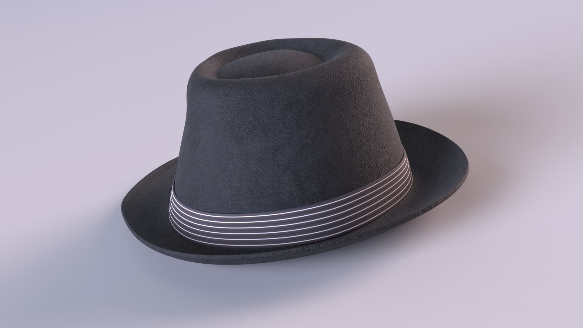 3D Fedora Hat 2 Model - TurboSquid 2149171