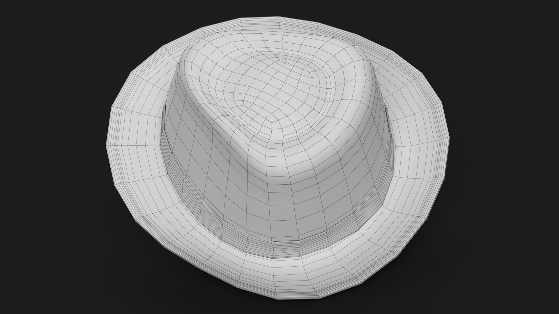 3D Fedora Hat 2 Model - TurboSquid 2149171
