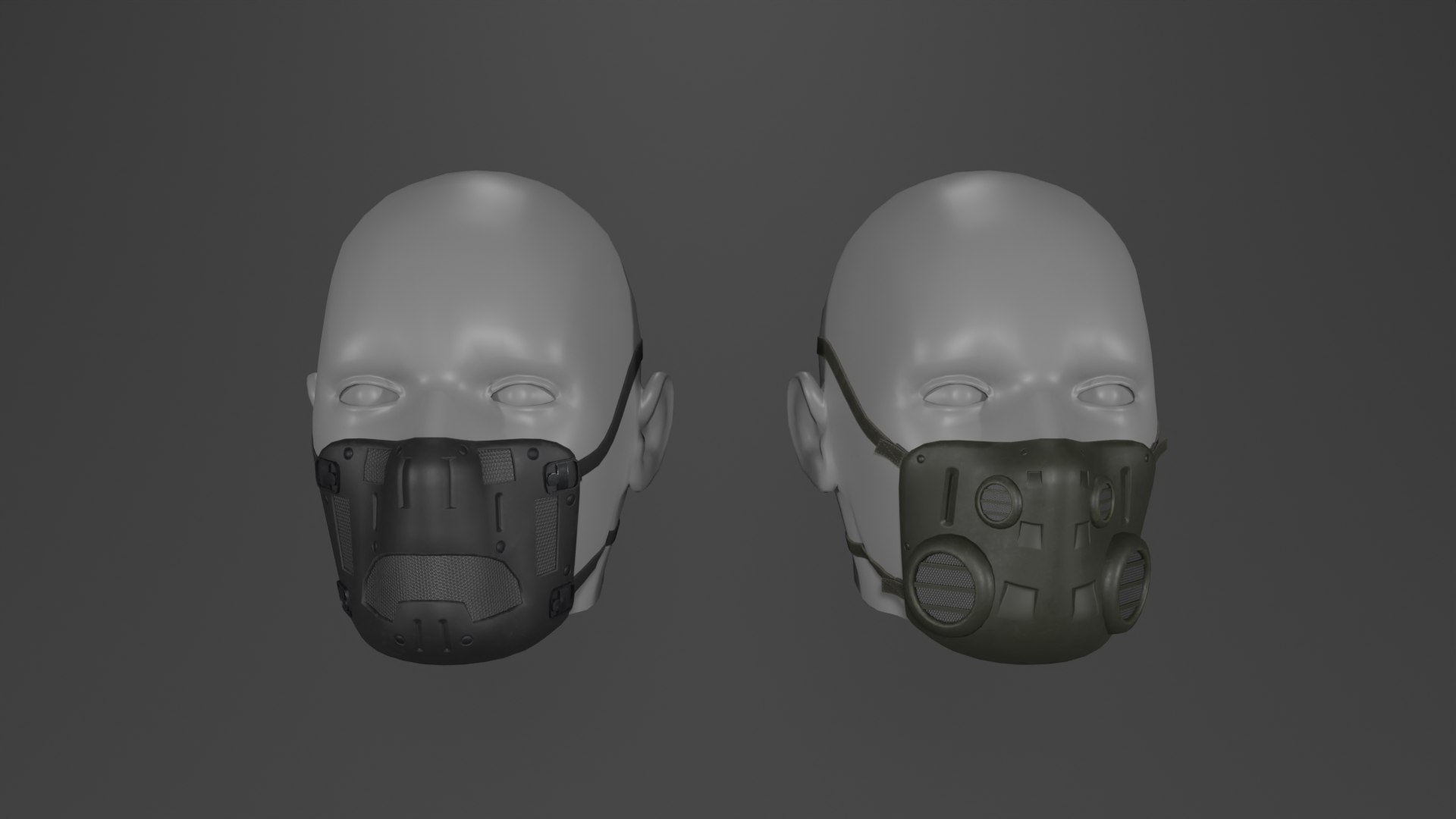Respirators Model - TurboSquid 1915439
