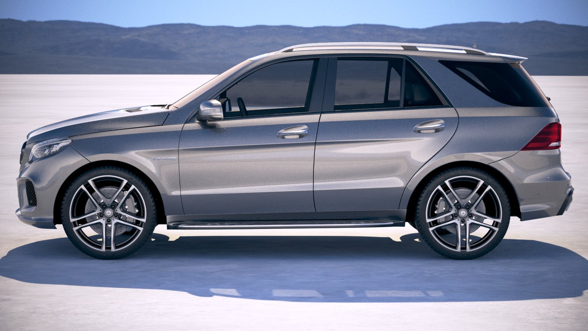 3D Mercedes Gle43 Amg - TurboSquid 1248074