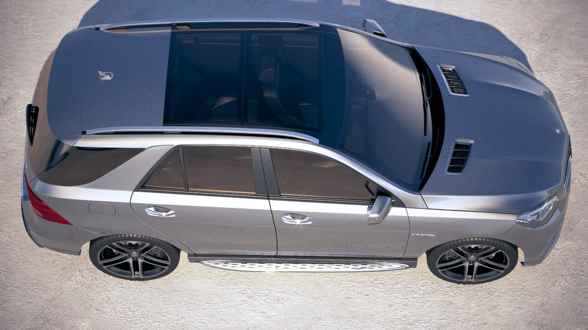 3D Mercedes Gle43 Amg - TurboSquid 1248074