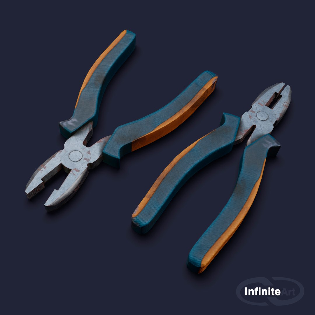Pliers 3D Model - TurboSquid 1822479