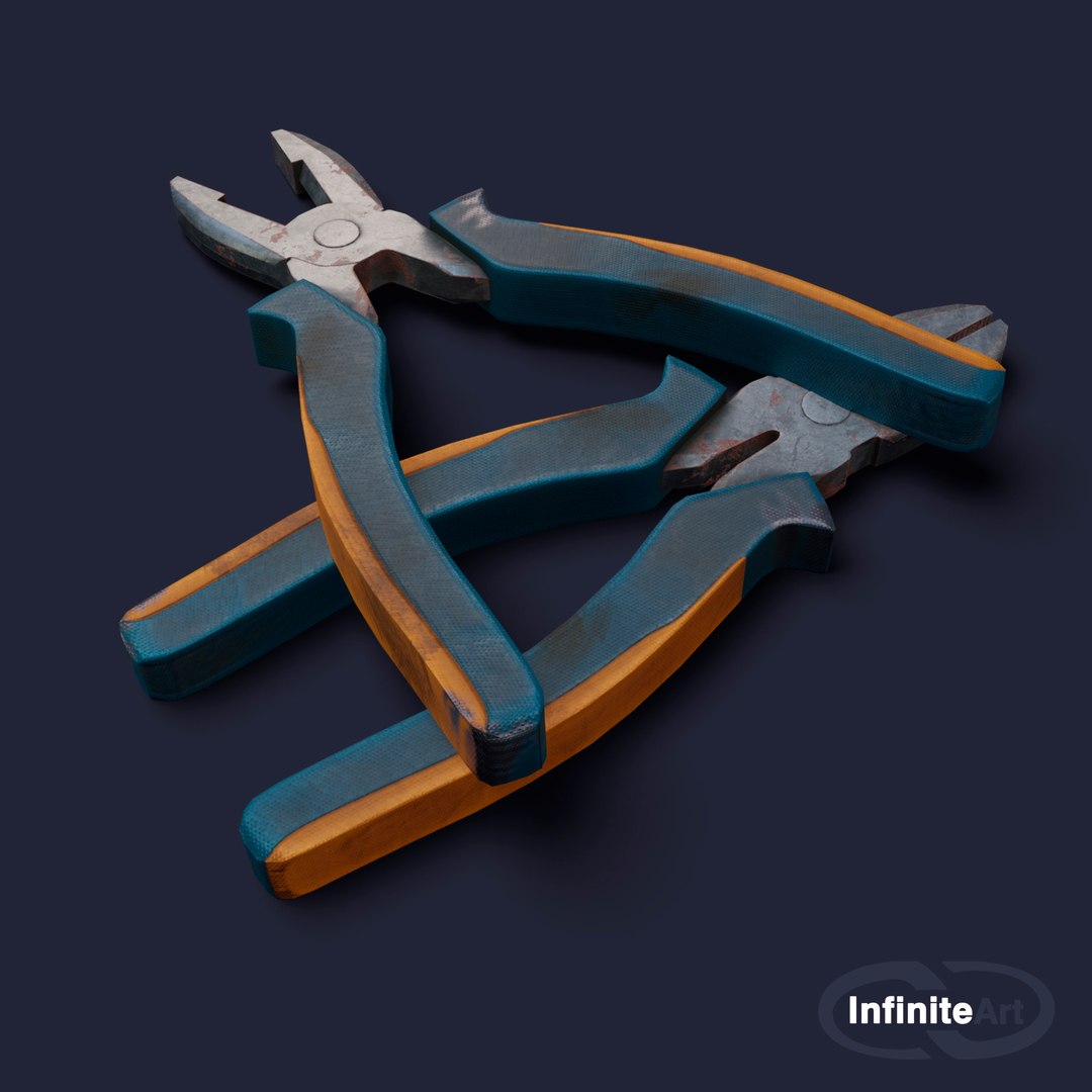 Pliers 3D model - TurboSquid 1822479